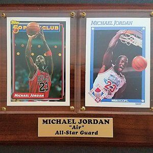 TOPPS & NBA ALL-STARS | Other | Michael Jordan Air Allstar Guard Cards ...